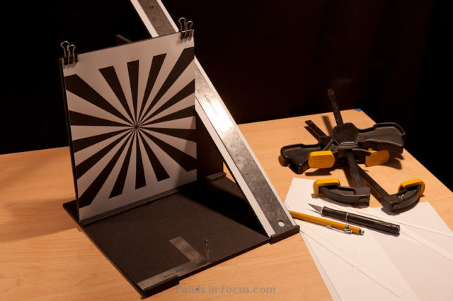 DIY Autofocus Calibration Target • Points in Focus Photography