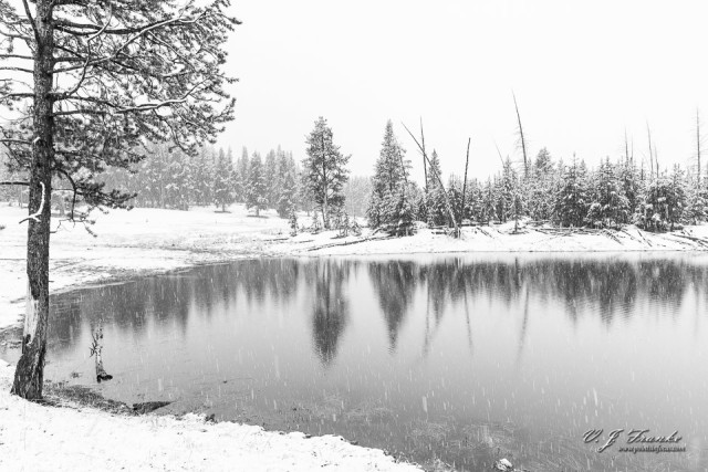 Snowy Lake • Points in Focus Photography